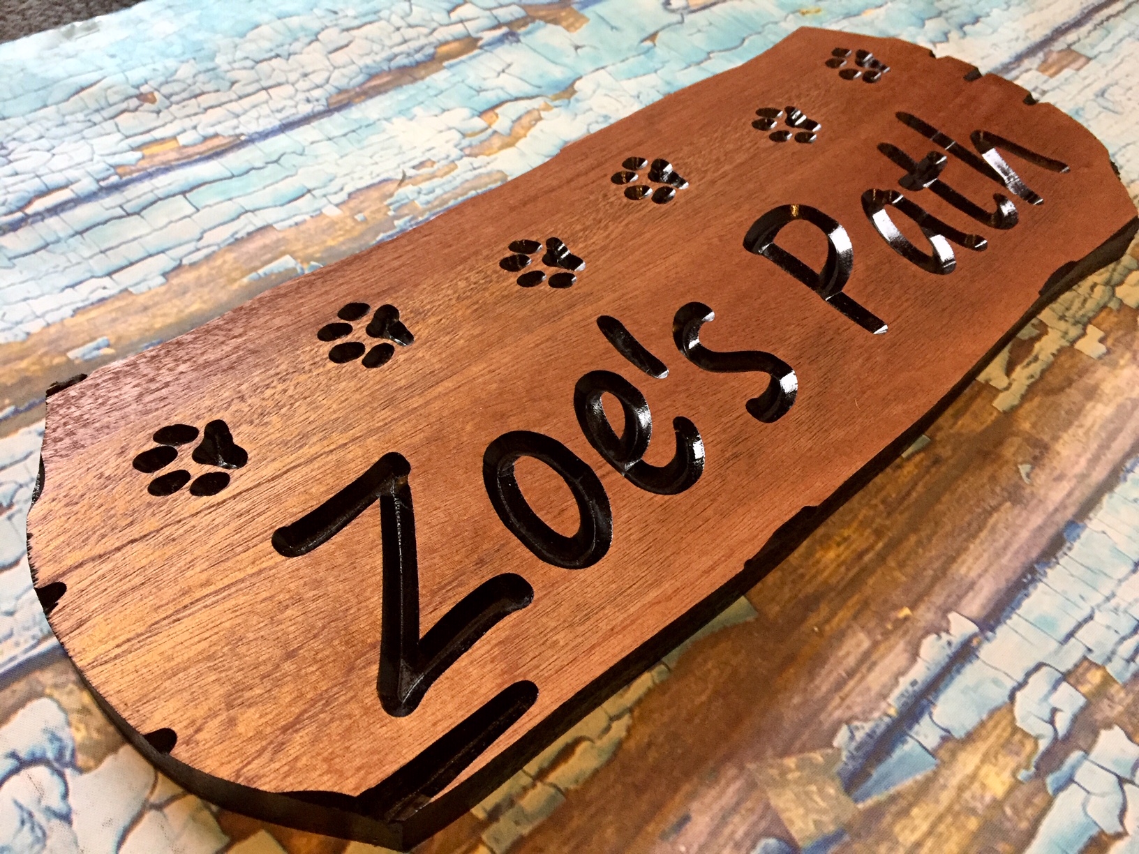 Dog Paw Prints Trail