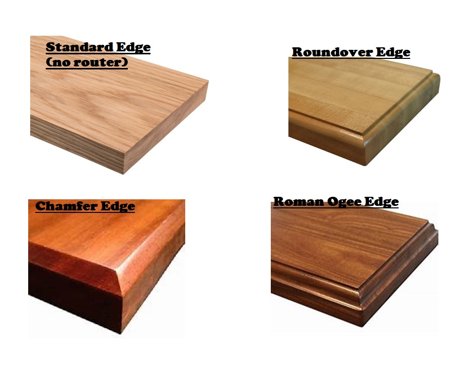 benchmarksignsandgifts.com: Custom Routered Edge Samples